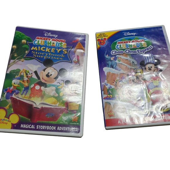 Walt Disney Studios | Media | 2 Dvds Disney Mickey Mouse Clubhouse ...